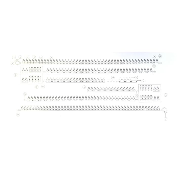 Webb Cutting Components - 40' LH JD 600 Series Flex Draper Double Drive ...