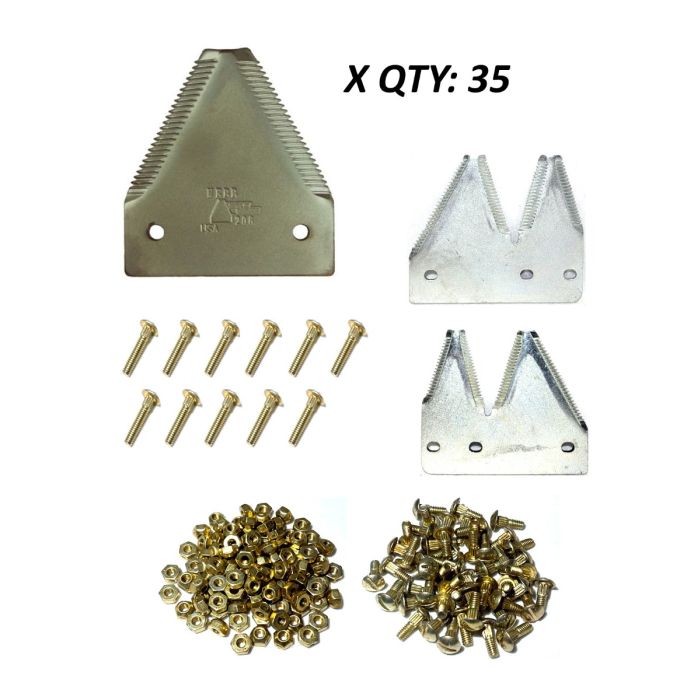 Webb Cutting Components - Case-IH 8320, 8330, 8350 top serrated plated ...