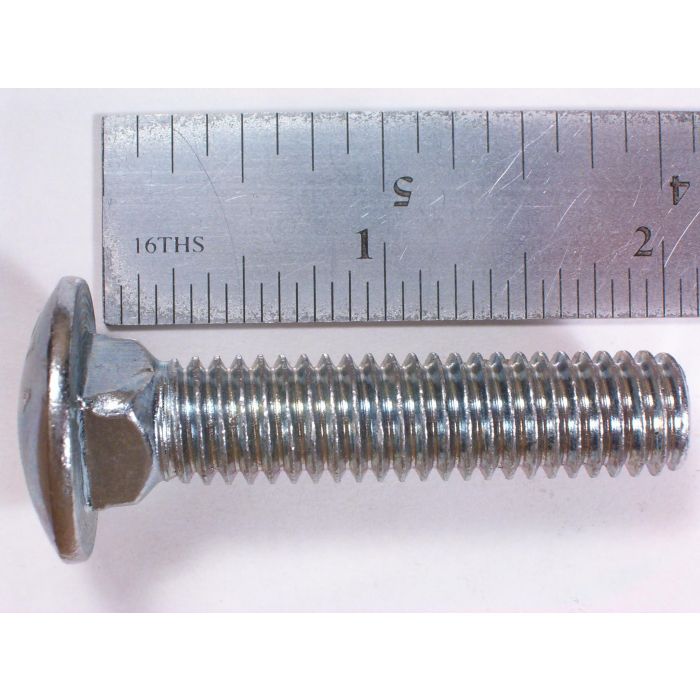Webb Cutting Components - Carriage head bolt 7/16-inch x 2-inch