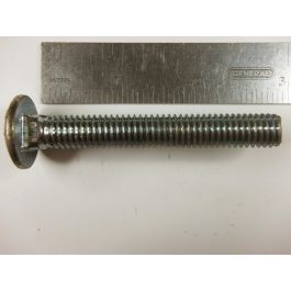 Webb Cutting Components - Carriage head bolt 3/8-inch x 2-1/2-inch